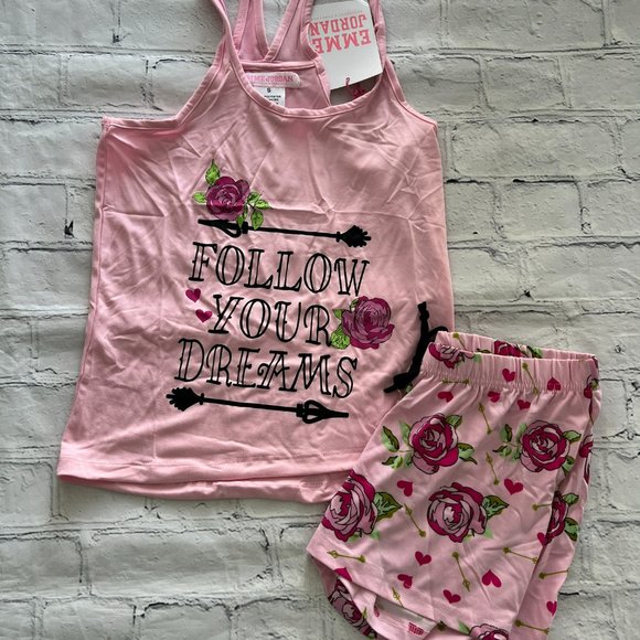 Emme Jordan | Intimates & Sleepwear | Emme Jordan Womens Pajama Set 2 ...